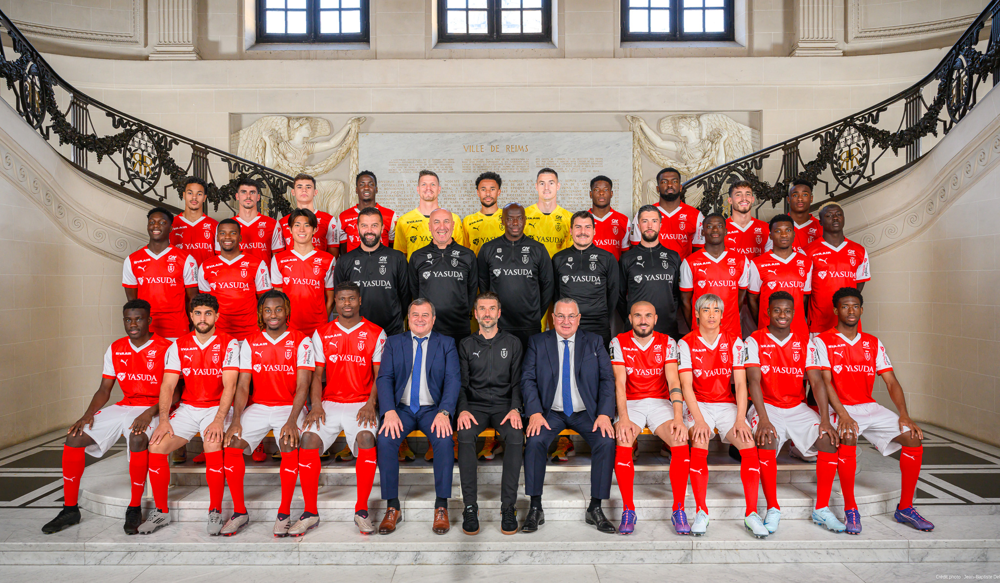 La photo officielle du Stade de Reims 2024-25 | Stade de Reims